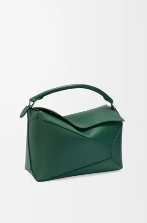 Loewe Luxury Large Puzzle Bag Evergreen