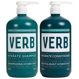 VERB Verb Hydrate Shampoo + Conditioner Jumbo Set For Dry, Frizzy Hair One-color