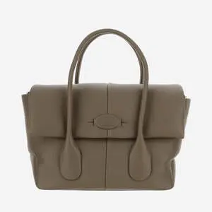 TOD'S Di Bag Reverse Leather Small - Grey