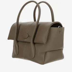 TOD'S Di Bag Reverse Leather Small - Grey