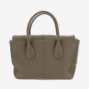 TOD'S Di Bag Reverse Leather Small - Grey