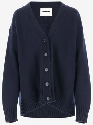 JIL SANDER Cashmere Blend Cardigan