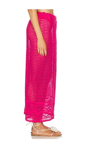 Agua Bendita X Plum Maxi Skirt