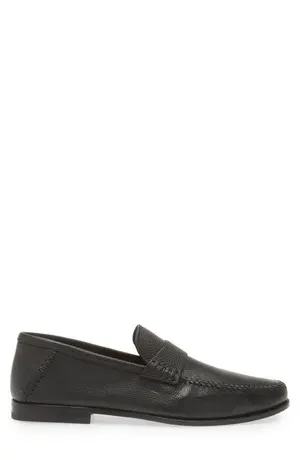 Santoni Paine Moc Toe Loafer