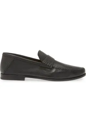 Santoni Paine Moc Toe Loafer