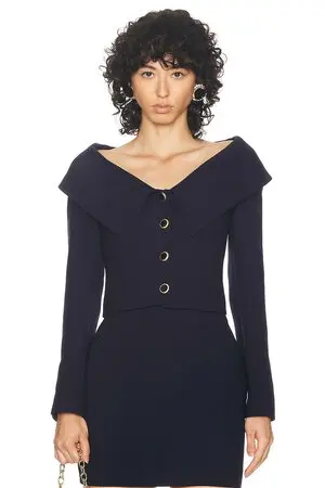 Alessandra Rich Cropped Outerwear For Women