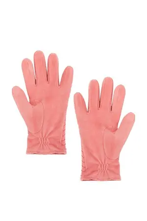 Bottega Veneta Leather Gloves - Cherry Blossom