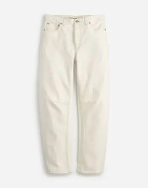 Madewell Darted Barrel-leg Jeans - Vintage Canvas