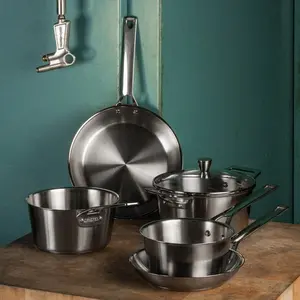 CRISTEL 1826 Collection 8 Piece Stainless Steel Cookware Set