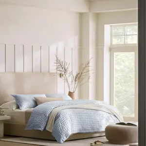 BOLL & BRANCH Relaxed Seersucker Duvet Set
