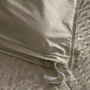 BOLL & BRANCH Relaxed Seersucker Duvet Set, /cal - Oak