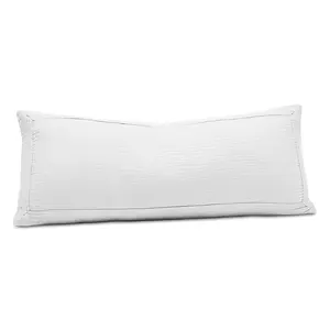 BOLL & BRANCH Dream Lumbar Pillow With Insert, 14 X 34 - Sky