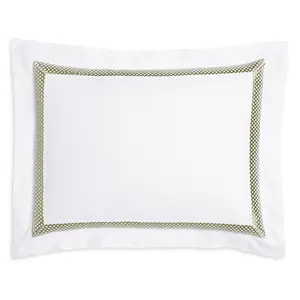 AMALIA HOME COLLECTION Douro Boudoir Sham White/green Forest