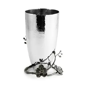Michael Aram Black Orchid Vase, Medium - Black Nickelplate