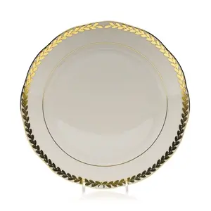 HEREND Golden Laurel Dinner Plate