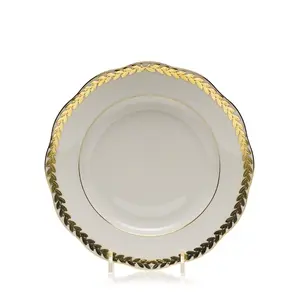 HEREND Golden Laurel Salad Plate - Gold