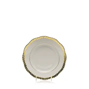 HEREND Golden Laurel Bread & Butter Plate - Gold