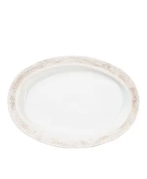 JULISKA Blenheim Oak 18 Platter - Whitewash