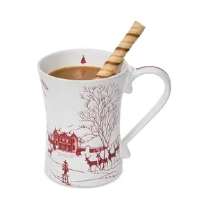 JULISKA Country Estate Winter Frolic Mug - Ruby