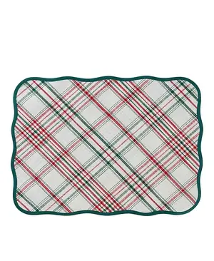JULISKA Merry Tartan Placemat - Merry Tart