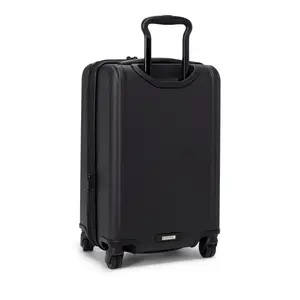 Tumi Alpha International Expandable Carry On Spinner Suitcase - Black