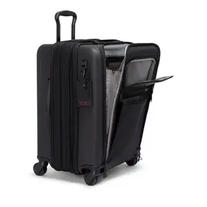Tumi Alpha Expandable Wheeled Carry On Suitcase - Black