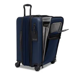 Tumi Alpha Expandable Wheeled Carry On Suitcase - Navy