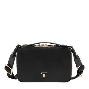 Tumi Voyageur Myla Leather Crossbody - Black/light Gold