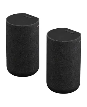 SONY Wireless Rear Speakers With Built-in Battery Pair - Black