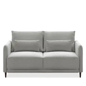 LUONTO Haven Loveseat Sleeper, Queen - Brightgray- Atlantic
