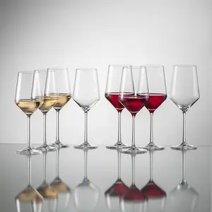 SCHOTT ZWIESEL Pure Wine Glasses, Mixed Set Of 8 - Clear
