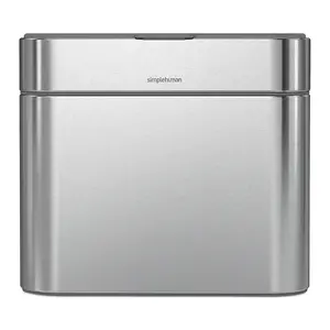SIMPLEHUMAN 4 Liter Compost Caddy - Silver