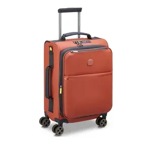 DELSEY PARIS Turenne Soft Spinner Carry-on Suitcase - Brick