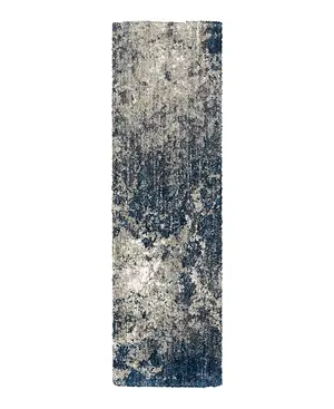 ORIENTAL WEAVERS Wheeler 2060l Runner Area Rug, 2'3 X 7'6 - Blue