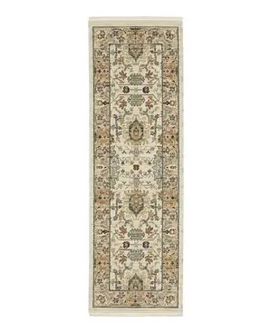 ORIENTAL WEAVERS Lucca 2063y Runner Area Rug, 2' X 6 - Ivory