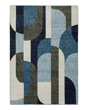 ORIENTAL WEAVERS Strada Str03 Runner Area Rug, 2'3 X 8 - Blue