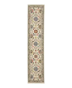 ORIENTAL WEAVERS Lucca 5506w Runner Area Rug, 2'6 X 12 - Ivory