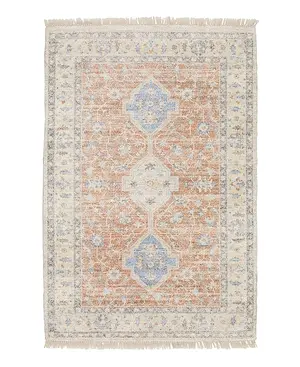 ORIENTAL WEAVERS Malabar 45305 Area Rug, 8' X 10 - Orange