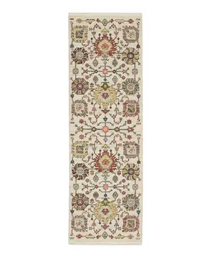 ORIENTAL WEAVERS Lucca 8111w Runner Area Rug, 2' X 6 - Ivory