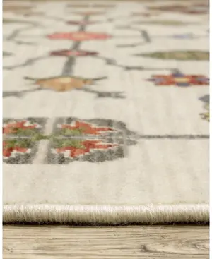 ORIENTAL WEAVERS Lucca 8111w Runner Area Rug, 2' X 6