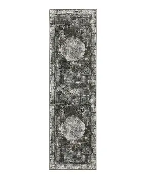ORIENTAL WEAVERS Gemini 090o2 Runner Area Rug, 2'3 X 7'6 - Charcoal