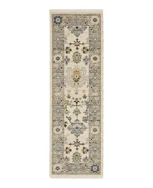 ORIENTAL WEAVERS Lucca 846h1 Runner Area Rug, 2' X 6 - Ivory