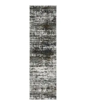 ORIENTAL WEAVERS Gemini 4151u Runner Area Rug, 2'3 X 7'6 - Charcoal