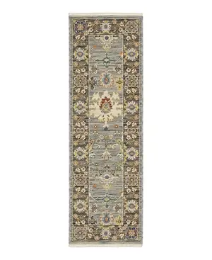 ORIENTAL WEAVERS Lucca 846d1 Runner Area Rug, 2' X 6 - Blue