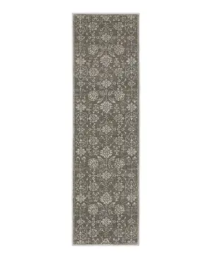 ORIENTAL WEAVERS Intrigue Int01 Runner Area Rug, 2'3 X 7'6 - Grey