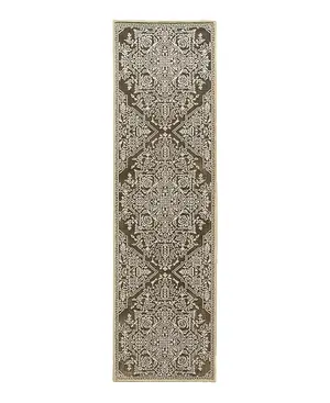 ORIENTAL WEAVERS Intrigue Int11 Runner Area Rug, 2'3 X 7'6 - Gold
