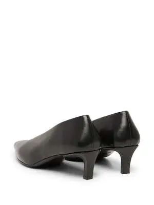 Marsèll Acuielo Heeled Leather Pumps - Black