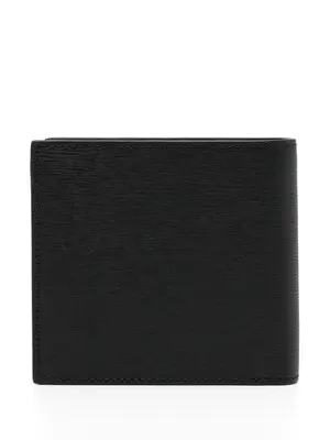 Bally Logo-stamp Bi-fold Leather Wallet