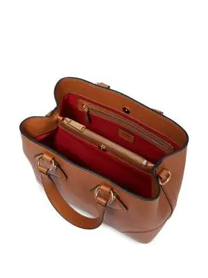 LANCEL Small Neo Izy De Leather Tote Bag - Brown