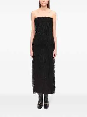 FERRAGAMO Fringes Maxi Dress